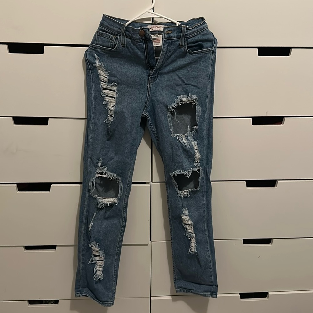 Ootdfash Ripped Jeans - Gem